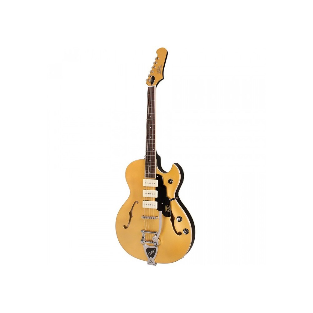 Guild Newark Starfire I Jet 90 Bigsby Satin Gold