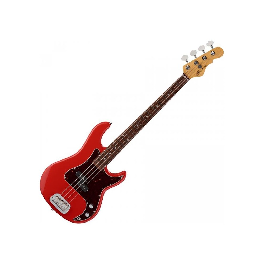 G&L USA Fullerton Deluxe LB-100 Bass Red