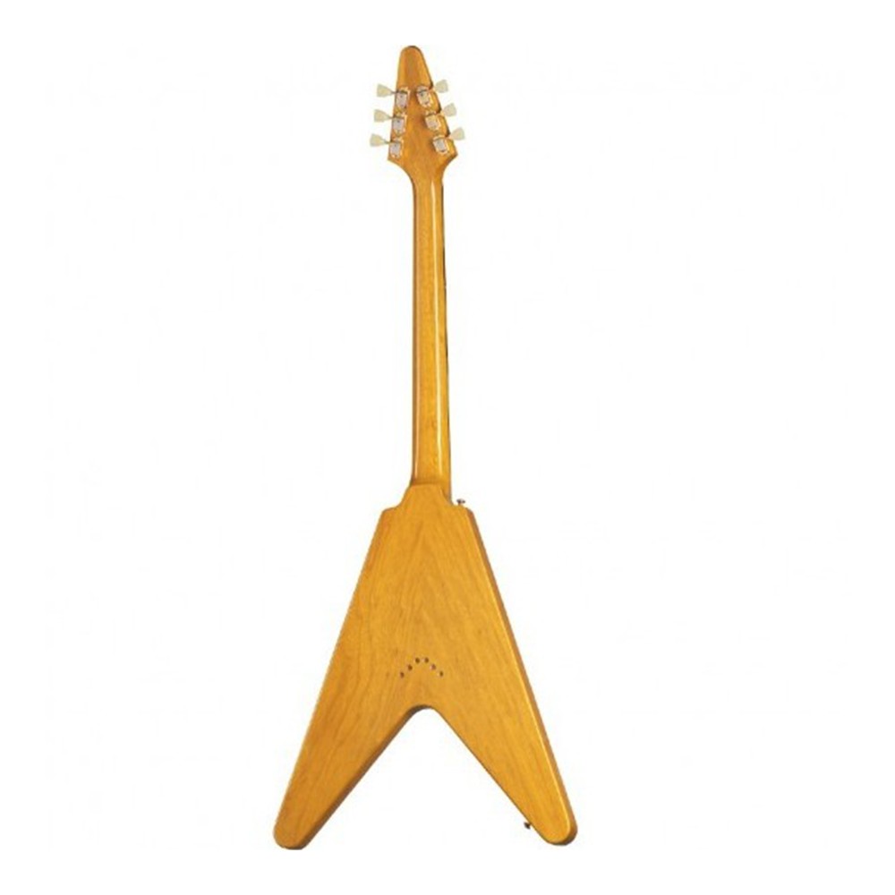 Gibson 58 Korina Flying V White Pickguard NAT VOS GH