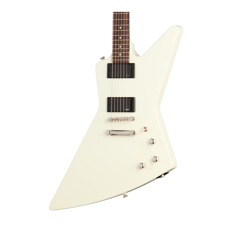 Epiphone Explorer 80s EMG Classic White